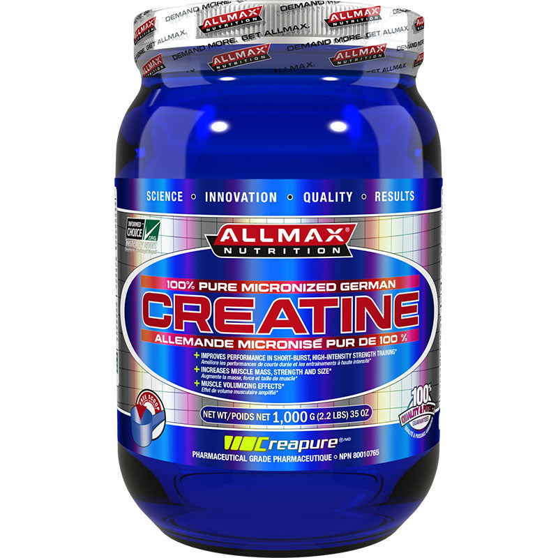Allmax Creatine Monohydrate 1kg — Popeye's Supplements Calgary