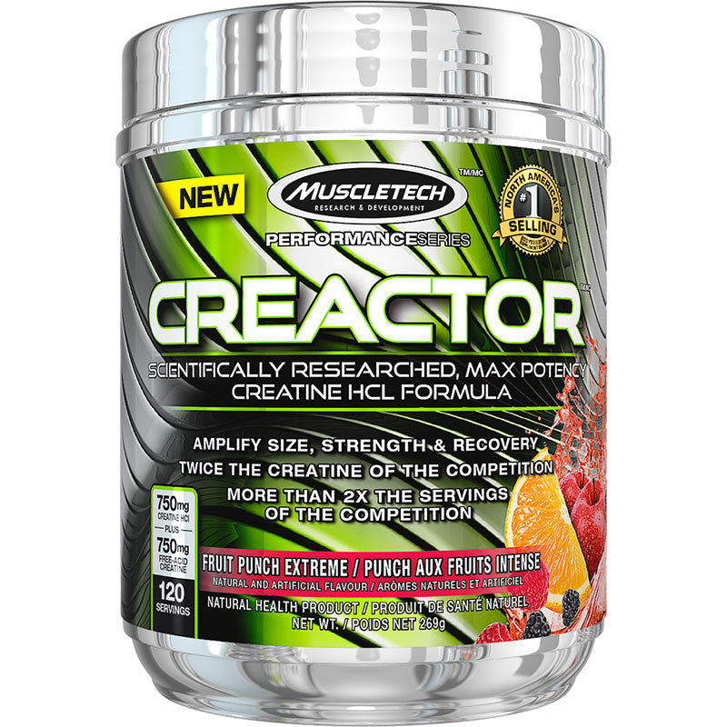 Muscletech Creactor 256g — Popeye's Supplements Calgary